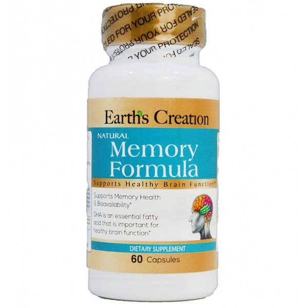 Купити Earth's Creation Memory Formula 60 капсул Earth's Creation від ...
